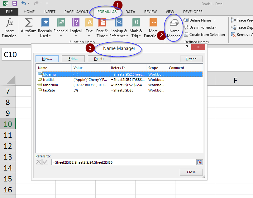 มาตั้งชื่อให้กับ Range ใน Excel กันเถอะ – QuickQuick