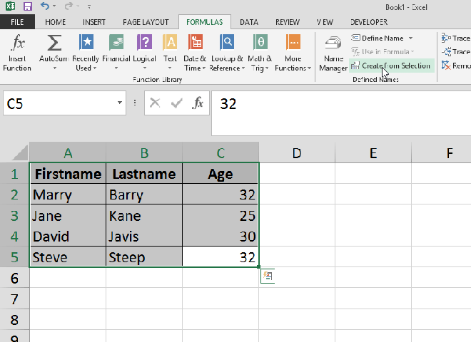 มาตั้งชื่อให้กับ Range ใน Excel กันเถอะ – QuickQuick